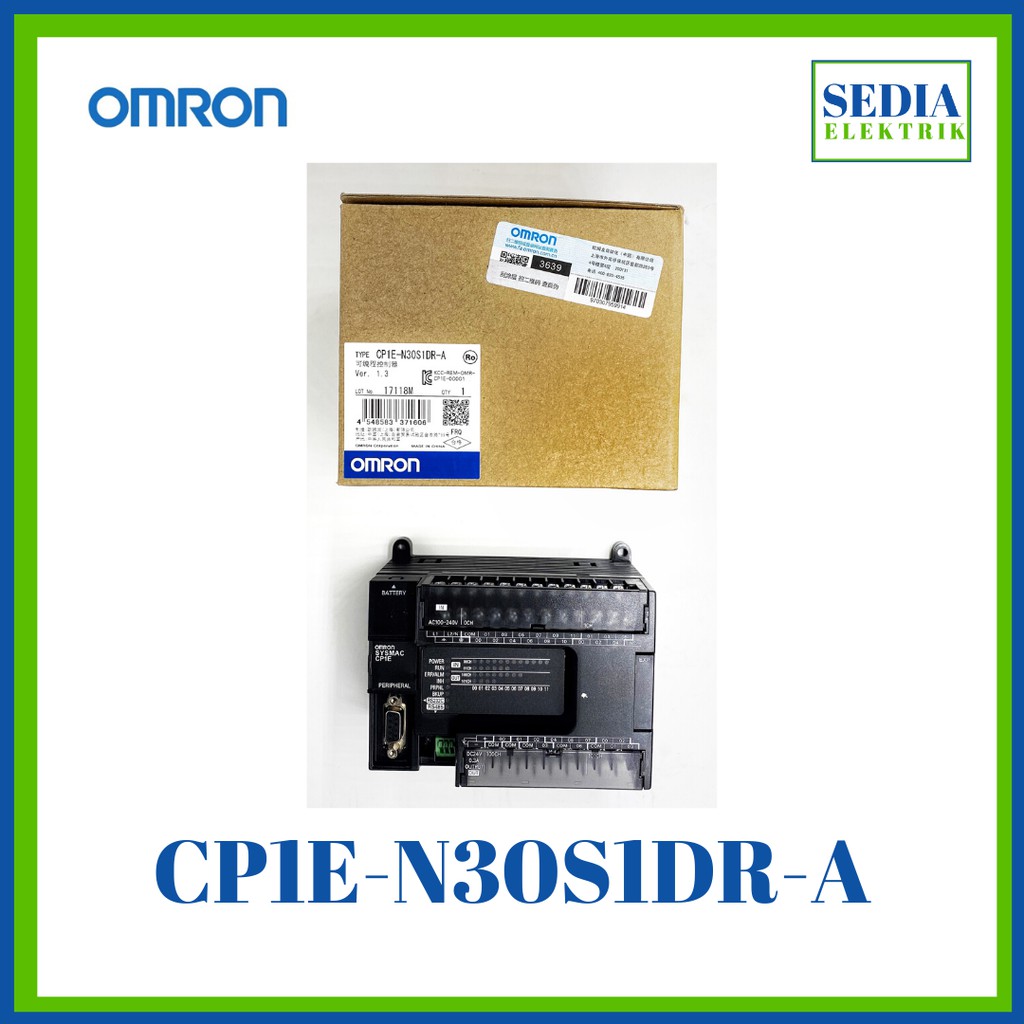 Jual PLC OMRON CP1E-N30S1DR-A CP1E N30S1DR A CP1EN30S1DRA | Shopee Indonesia