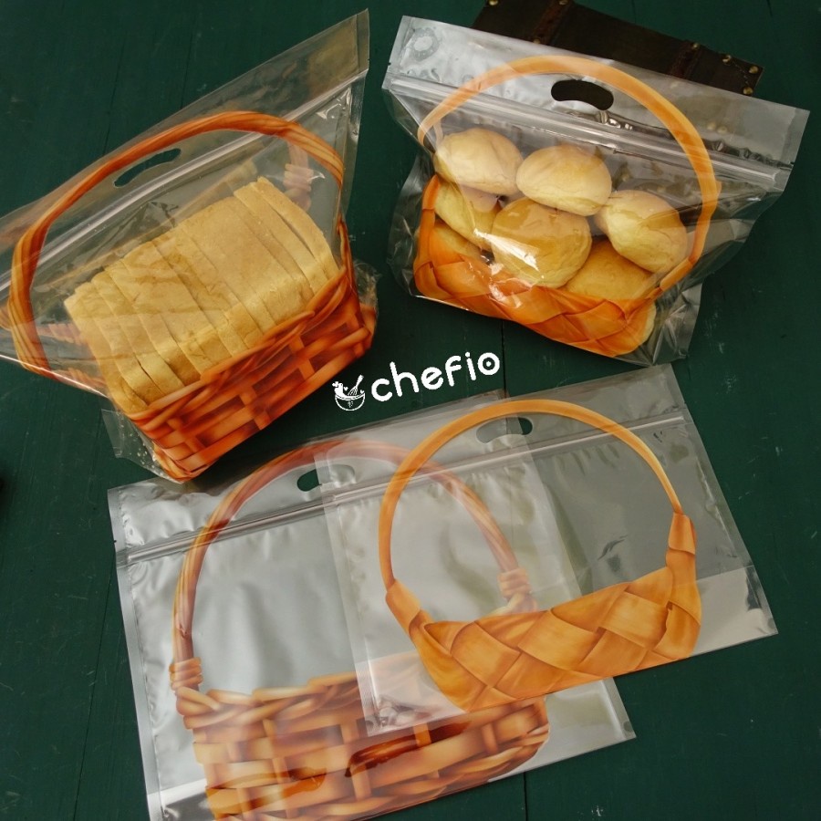 Jual Chefio Plastik Roti ZipLock Seal Klip / Kantong Plastik Roti Tawar ...