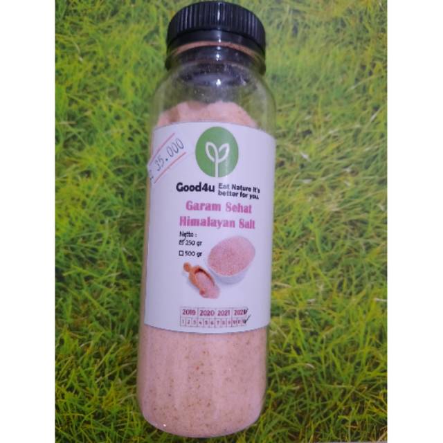 Jual Himalayan Salt Garam Himalayan Botol 250gr | Shopee Indonesia