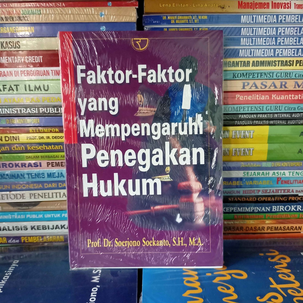 Jual Buku Faktor-faktor yang Mempengaruhi Penegakan Hukum - Soerjono Soekanto | Shopee Indonesia