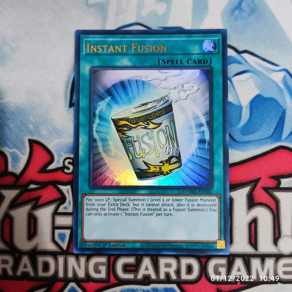 Jual yugioh instant fusion MAMA ultra rare 1st original | Shopee Indonesia