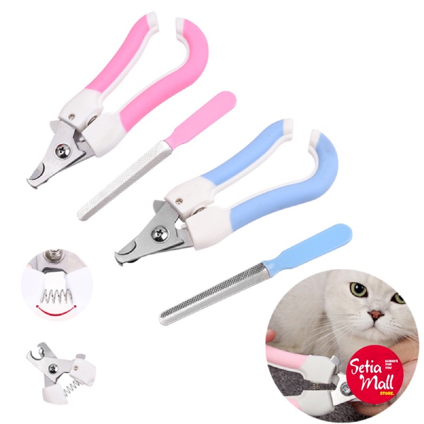 Jual Alat Potong Kuku Kucing dan Kikir Kuku Hewan Peliharaan Gunting ...