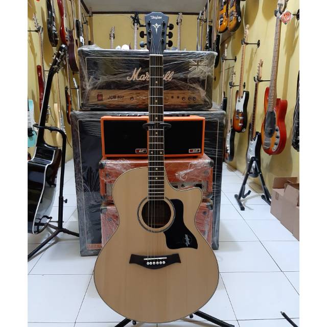 Jual Gitar Akustik Elektrik Taylor EQ7545R | Shopee Indonesia
