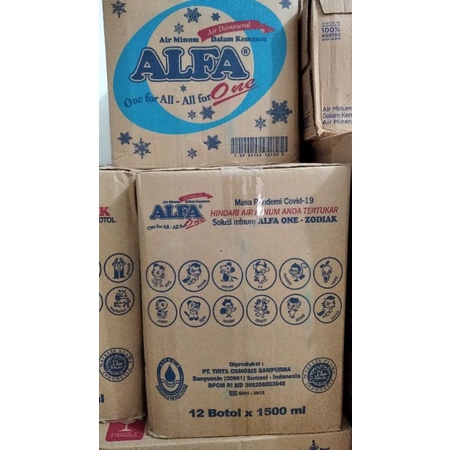 Jual alfa one / alfaone botol besar 1500ml | Shopee Indonesia