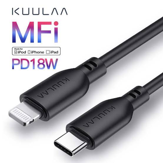 Jual KUULAA MFi USB C to Lightning Cable For iPhone 11 Pro Max X XS 8 ...