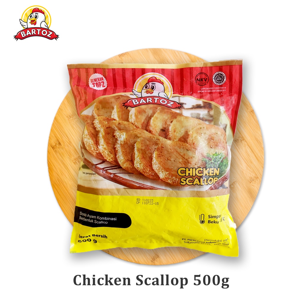 Jual Bartoz Chicken Scallop 230 gr | Shopee Indonesia