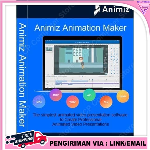 Jual Animiz Animation Maker 254 - Aplikasi Membuat Desain Animasi Presentasi Pembelajaran ...