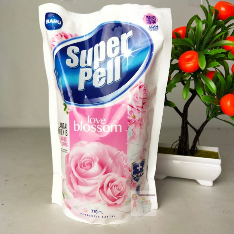 Jual SuperPell Pembersih Lantai Reffill 770 ML All Variant | Shopee ...