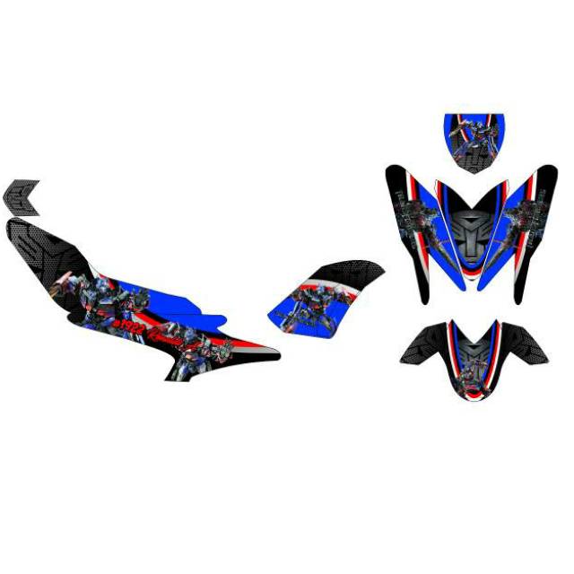 Jual Decal aerox motif Transformers | Shopee Indonesia