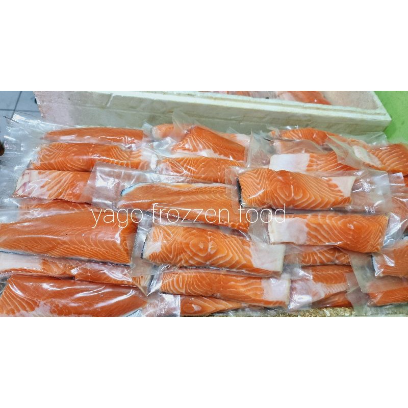 Jual Salmon Norwegian Fillet Fresh Frozen | Shopee Indonesia