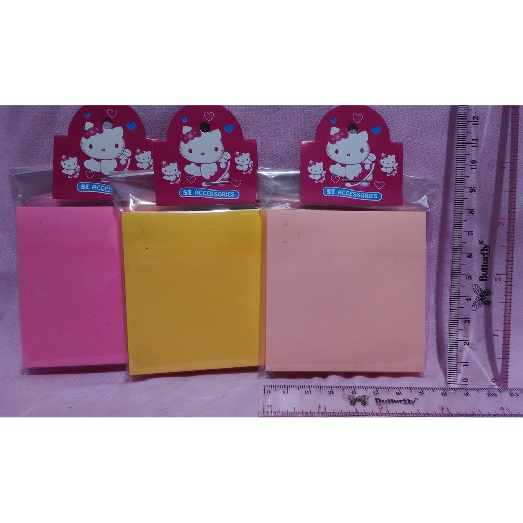 Jual Stiker Sticker Penanda Memo Sticky Note Notes Cat Kecil Pelekat ...