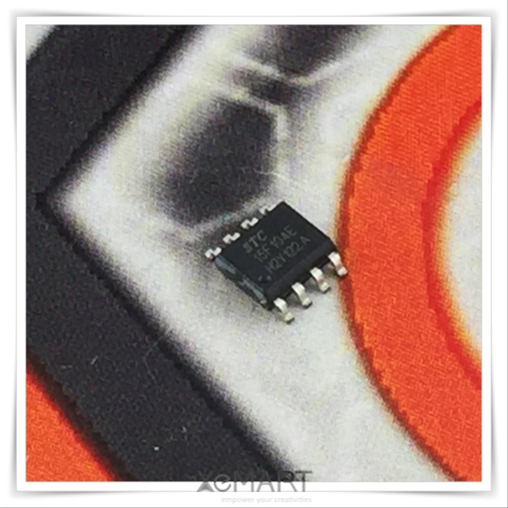 Jual STC15F104E SO8 STC Microcontroller IC Mikrokontroler 4k Flash 128B SRAM 1k EEPROM SMD 5V ...