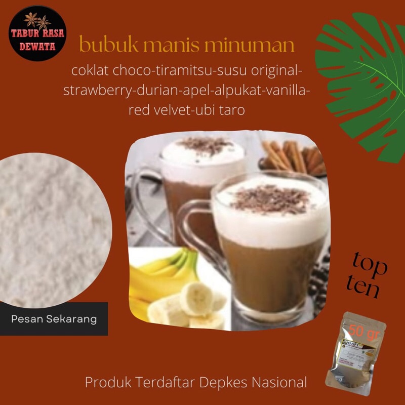 Jual BUBUK MANIS PERASA MINUMAN SWEET DRINKS POWDER BUBUK MINUMAN ANEKA ...