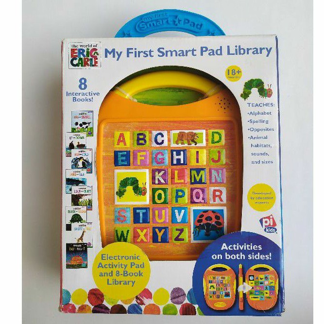 Jual World of Eric Carle, My First Smart Pad Library Electronic ...