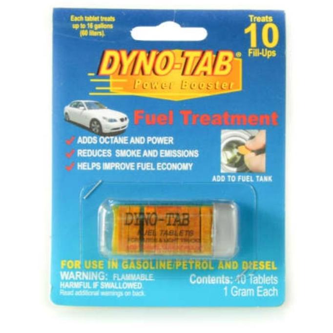 Jual Dyno Tab Power Booster Fuel Treatment / Penambah Oktan Made In Usa ...