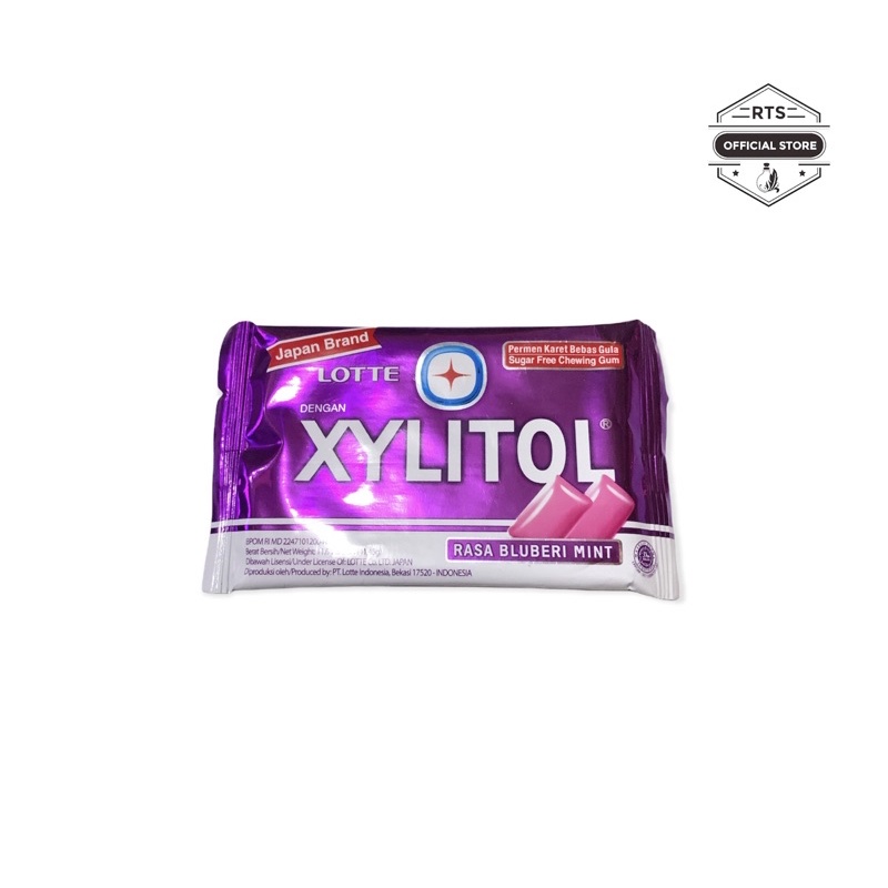 Jual Lotte Xylitol Permen Karet Bebas Gula 11,6g | Lotte Xylitol Sachet ...