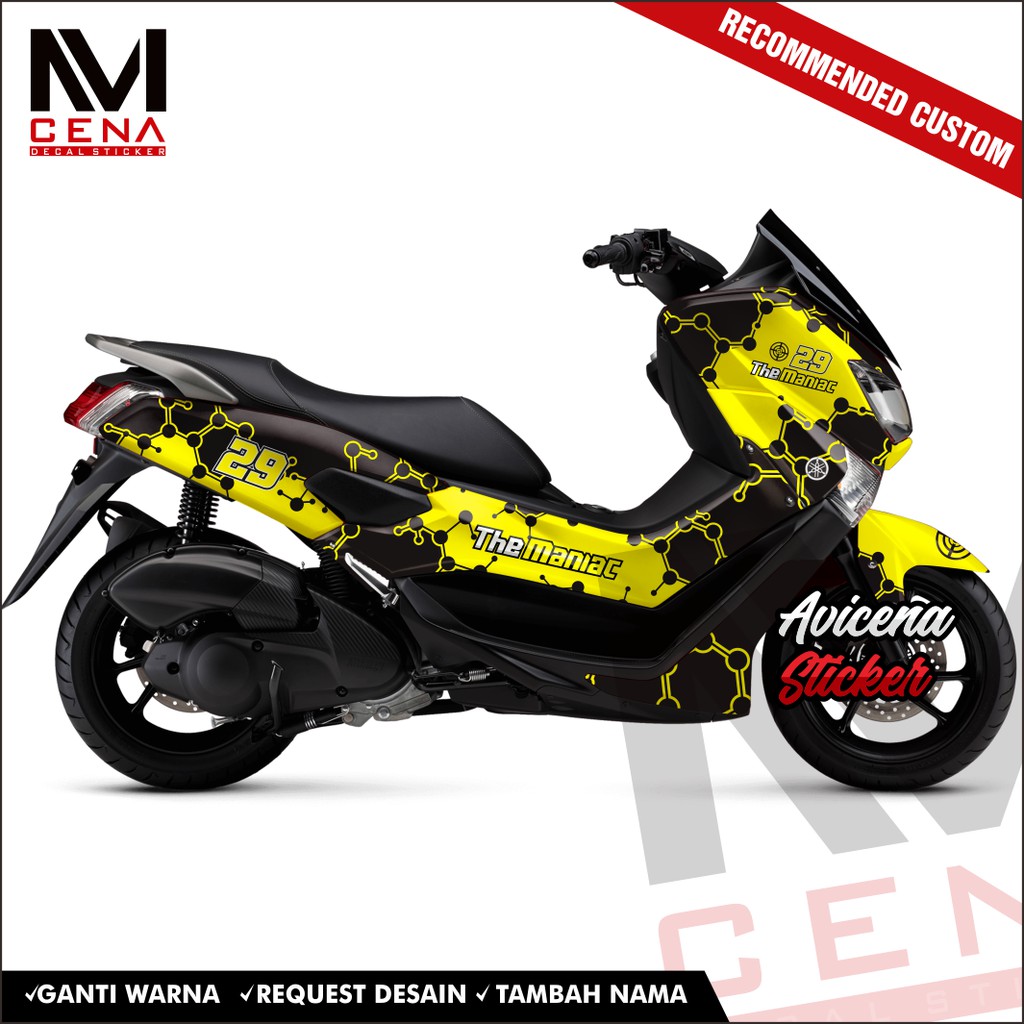 Jual Sticker Striping Decal Nmax 155 Decal Sticker Nmax old Striping ...