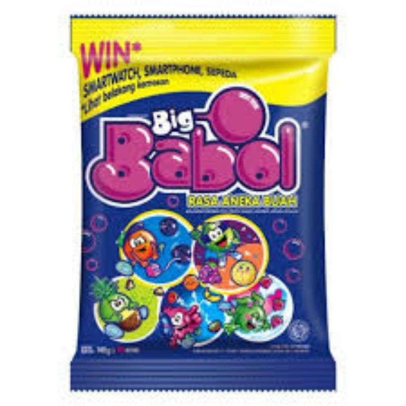 Jual Permen Big Babol Rasa Aneka Buah | Shopee Indonesia