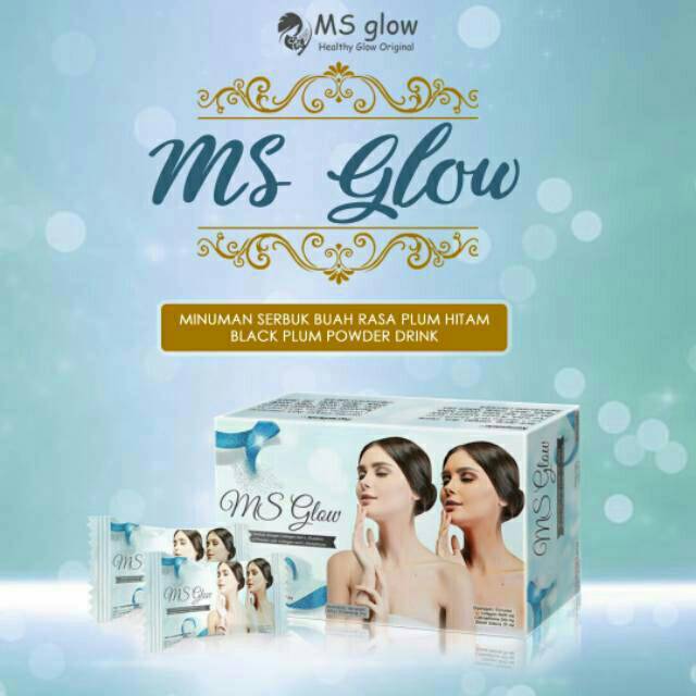 Jual MS GLOW BEAUTY POWDER DRINK / MINUMAN COLLAGEN GLUTATHIONE PEMUTIH ...