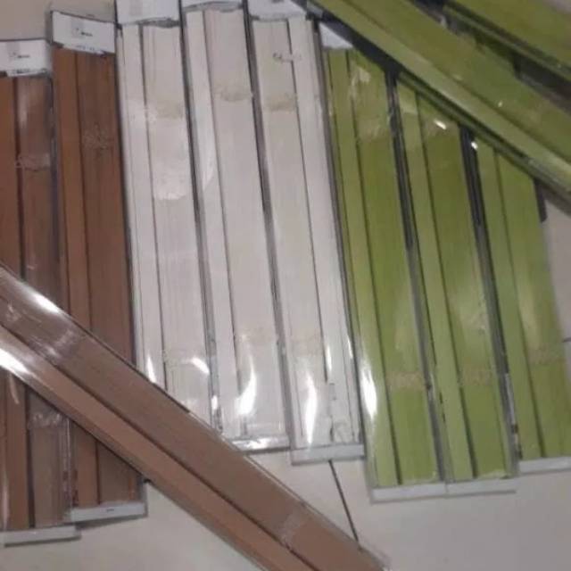 Jual Tirai lipat Pvc/Krei gulung/Gorden Jendela Uk 60x180 | Shopee ...