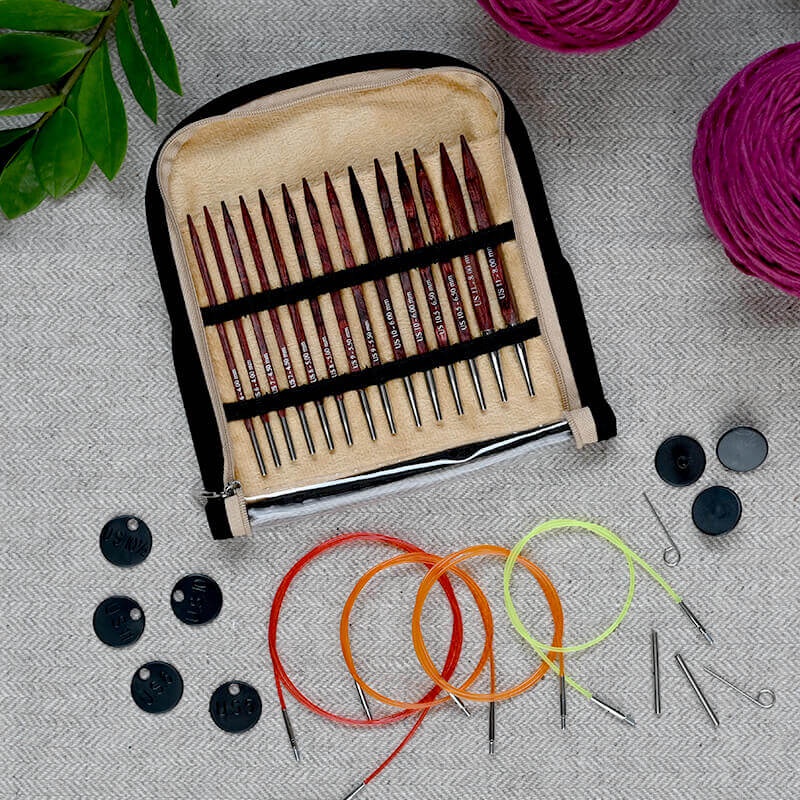 Jual KnitPro Cubics - Alat / Jarum Rajut Interchangeable Needle Set ...