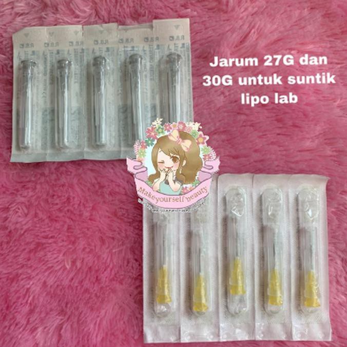 Jual JARUM SUNTIK LIPOLAB JARUM SUNTIKAN LIPO LAB JARUM SERBAGUNA 27G ...