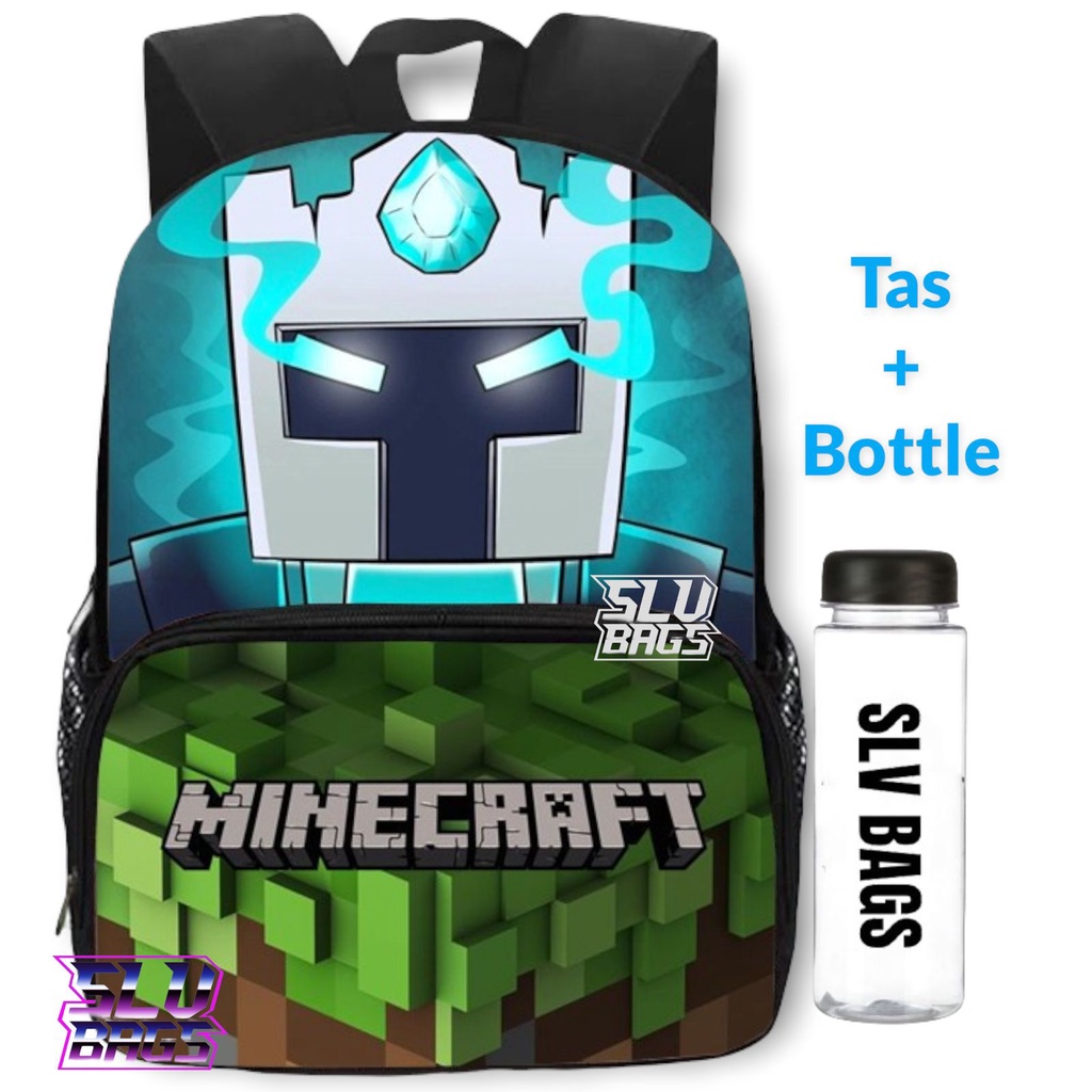 Jual SLV BAGS - Tas Anak Laki Laki Sekolah Minecraft Diamond Frost ...