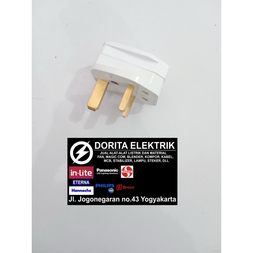 Jual BROCO STEKER AC STANDARD Original White | Shopee Indonesia