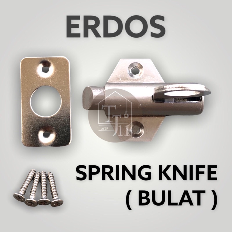 Jual Kunci Jendela Spring Knife BULAT 1 SET Lengkap / Grendel Jendela ...