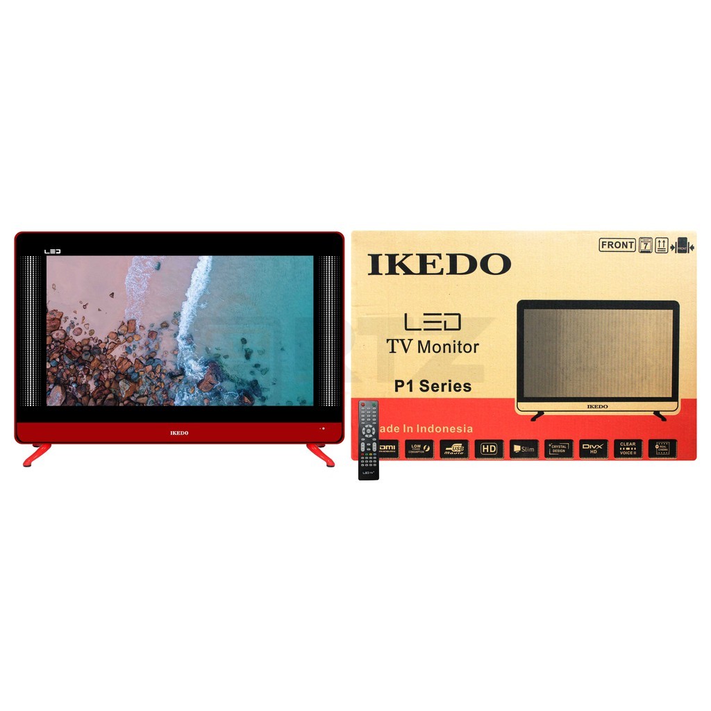 Jual Ikedo LED TV 21 inch - HD Panel - USB/HDMI/VGA - Slim (Model : LT ...