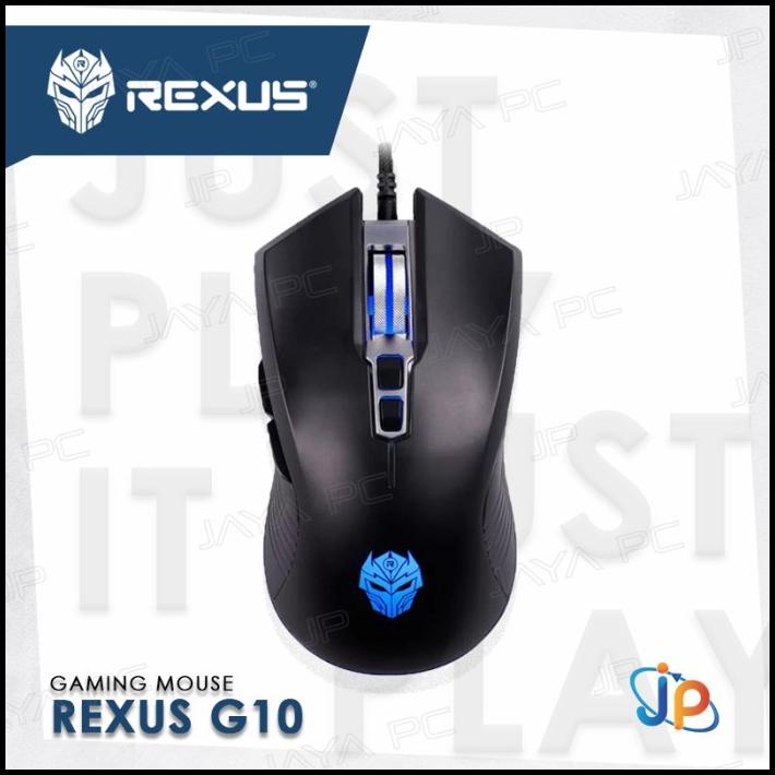 Jual Mouse Gaming Rexus Xierra G10 - G 10 Macro Gaming Mouse | Shopee ...