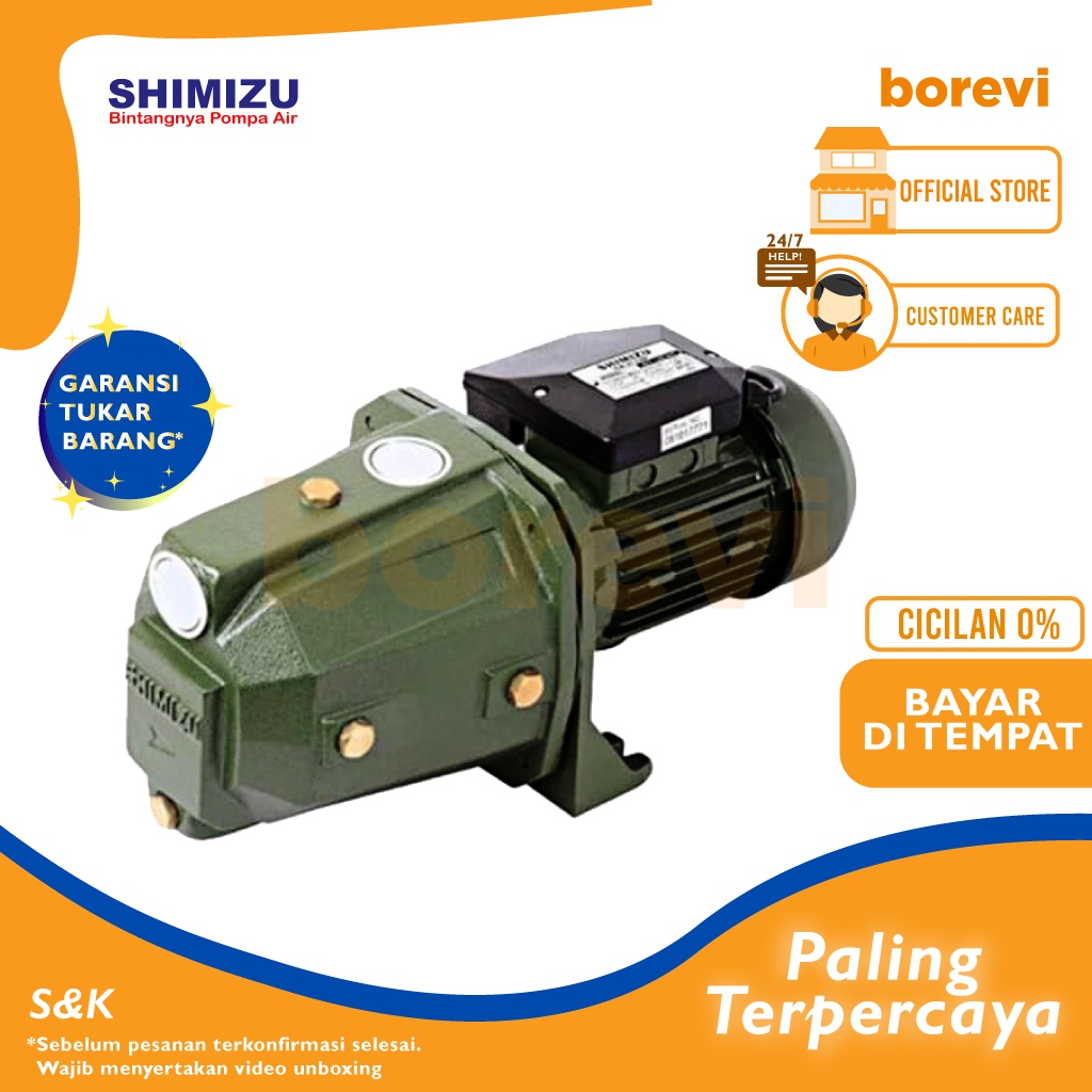Jual POMPA AIR SHIMIZU JET-100 BIT / JET 100 BIT | Shopee Indonesia