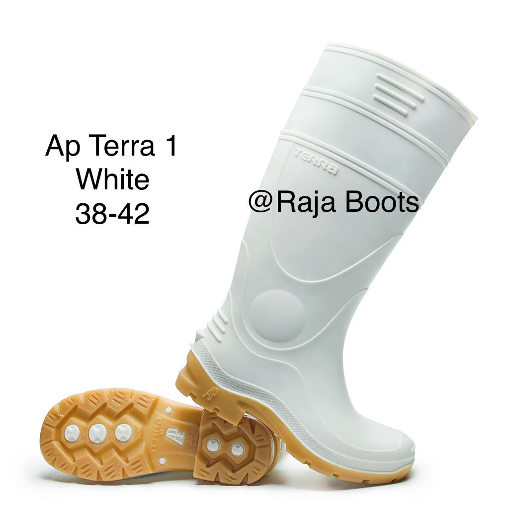 Jual Sepatu Boot Ap Termurah Terra 1 Putih | Shopee Indonesia