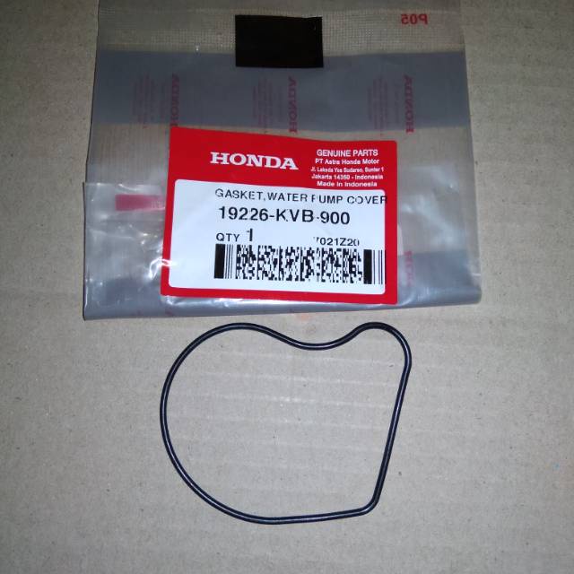 Jual Oring water Pump vario karbu Gasket Water Pump Cover VARIO Karbu ...