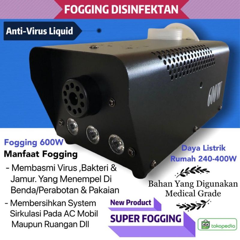 Jual mesin asap fogging 600wat | Shopee Indonesia