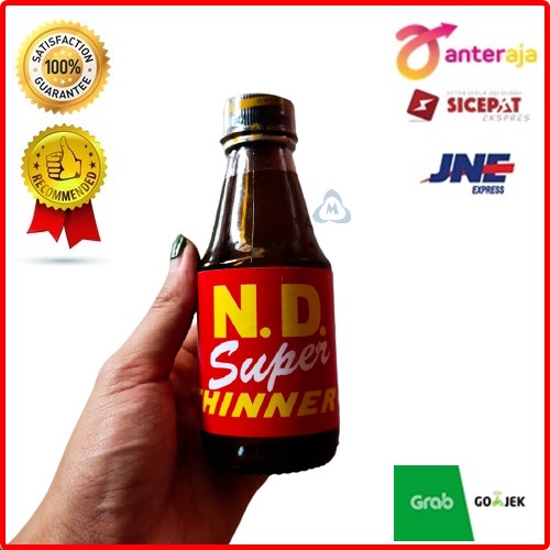 Jual Thinner Botol Kecil / Pengencer Cat / Tiner botol kratingdaeng ND | Shopee Indonesia
