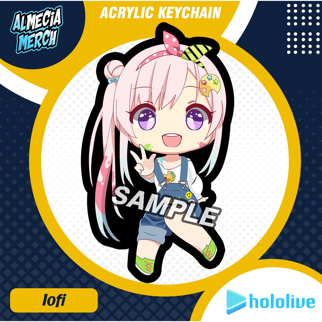 Jual Gantungan Kunci Hololive ID Iofi / Keychain Vtuber Airani ...