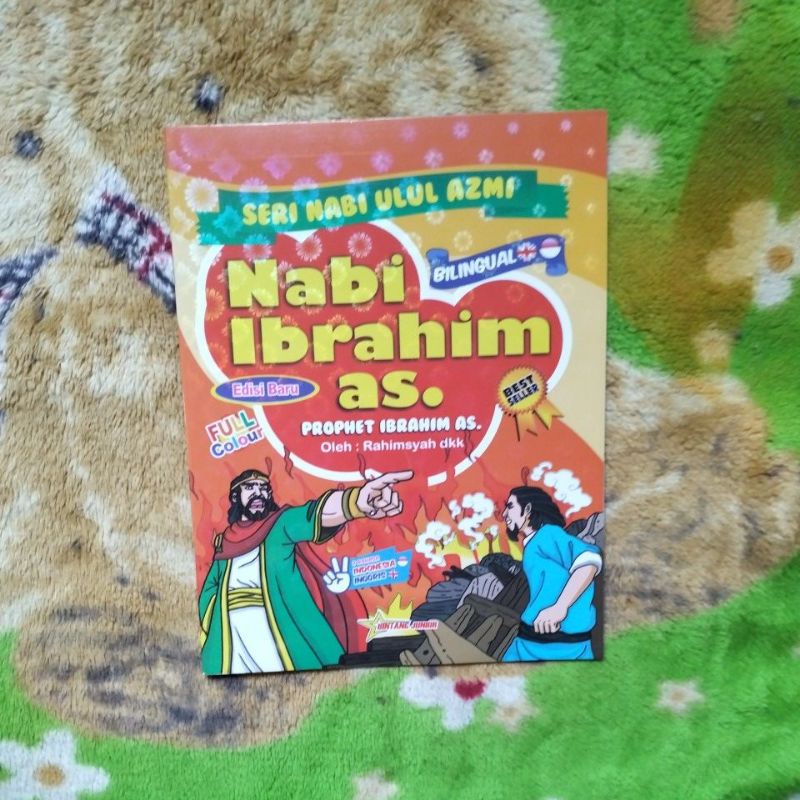 Jual ORIGINAL BUKU SERI NABI ULUL AZMI BILINGUAL NABI IBRAHIM AS FULL ...