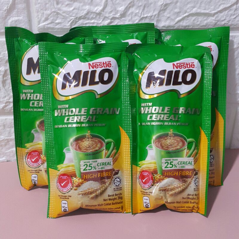 Jual MILO With Whole Grain Cereal Malaysia Sereal Cokelat | Shopee ...