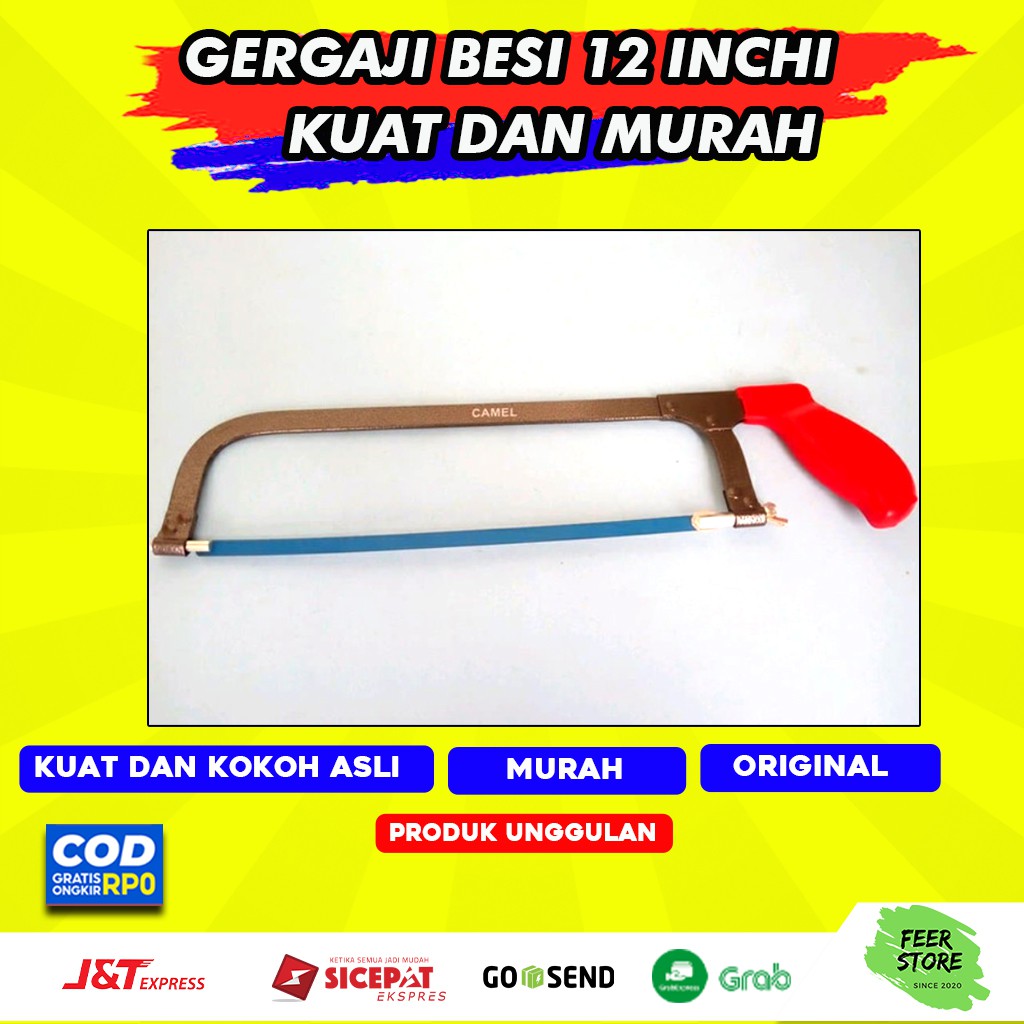 Jual Gergaji Besi Kuat Dan Murah Kokoh | Gergaji Besi Merek Camel ...