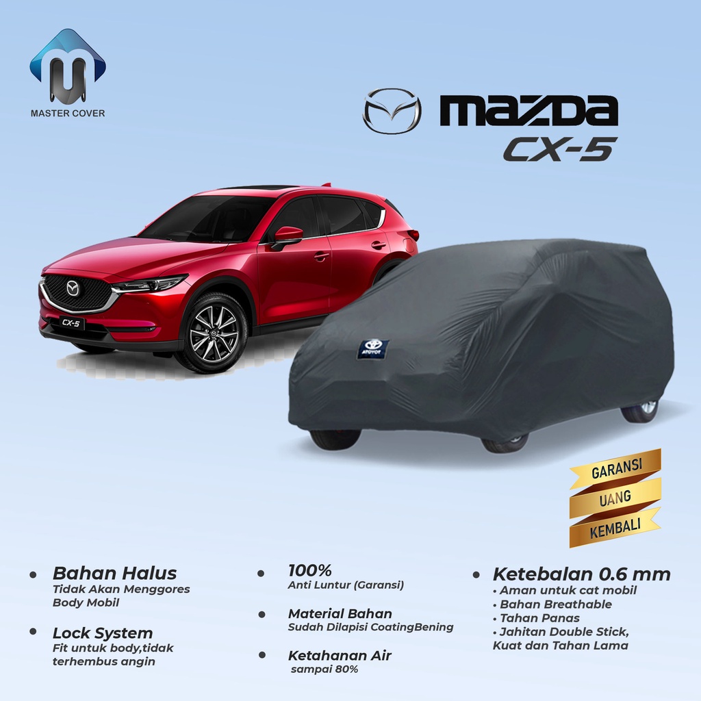 Jual Body Cover Mobil Mazda CX 5 Sarung Penutup Mobil CX5 Selimut ...