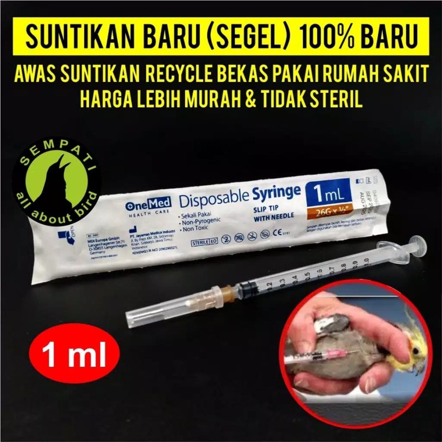 Jual SPUIT SPET SUNTIKAN SPETAN HEWAN BURUNG KUCING 10ML SYRINGE 10CC ...