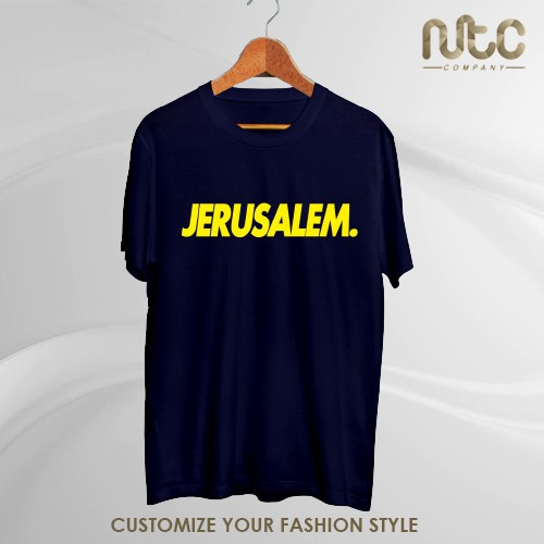Jual Baju Kaos Distro Islami JERUSALEM Dakwah Muslim Palestine Gaza ...