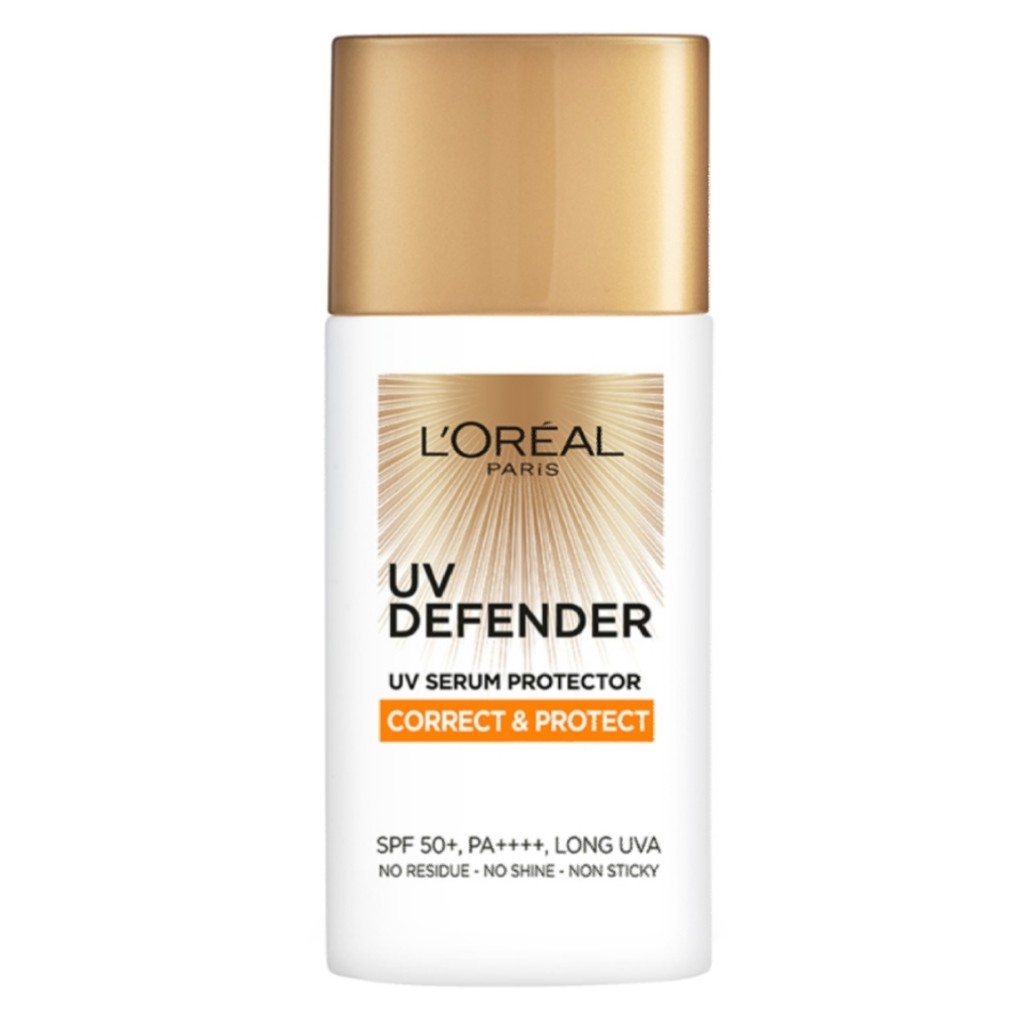 Jual L'Oreal Uv Defender - Uv Serum Protector Spf 50+/PA++++ 50ml - LOreal Paris | Shopee Indonesia