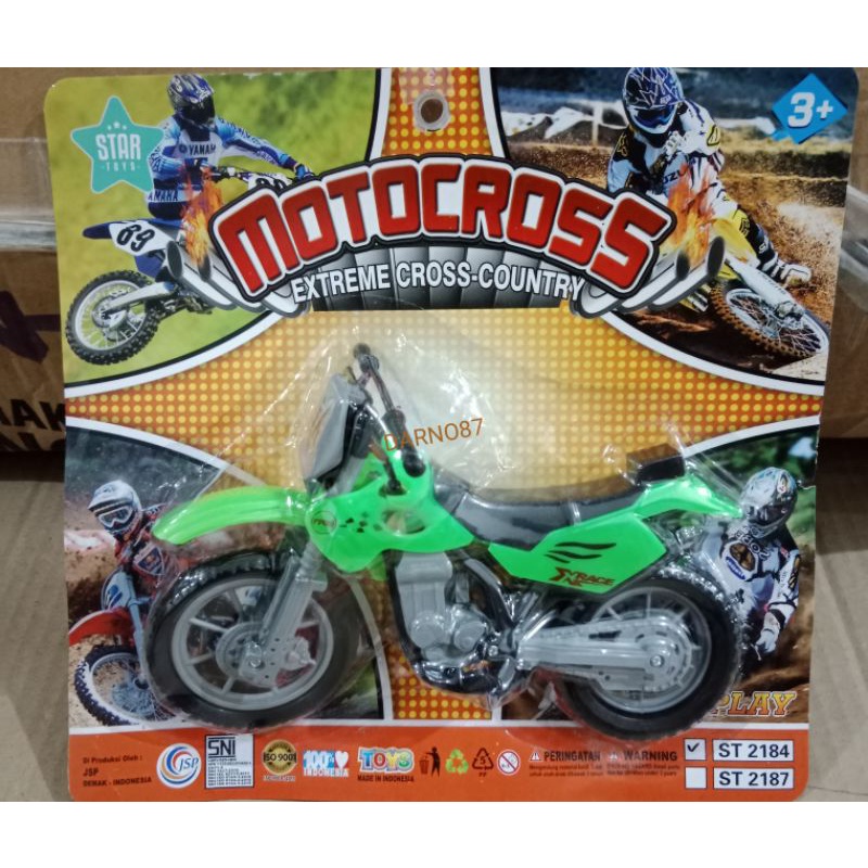 Jual MAINAN MOTOR CROS ST 2184 | Shopee Indonesia