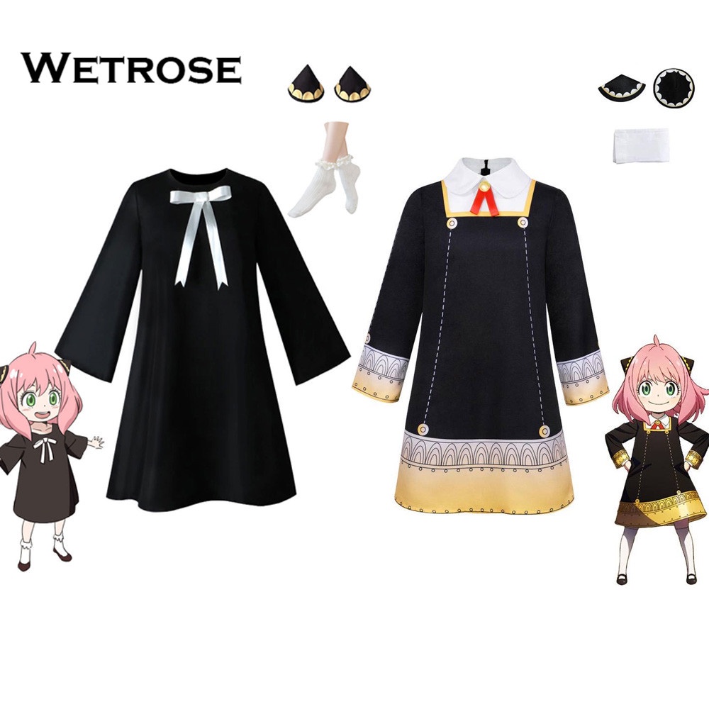Jual 【Wetrose】Ready Stock Anime TV Spy X Family Cosplay Suit Anya Ania ...