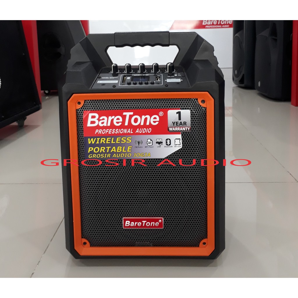 Jual BARETONE SPEAKER PORTABLE 6INC MAX06M/ MAX-06MW | Shopee Indonesia