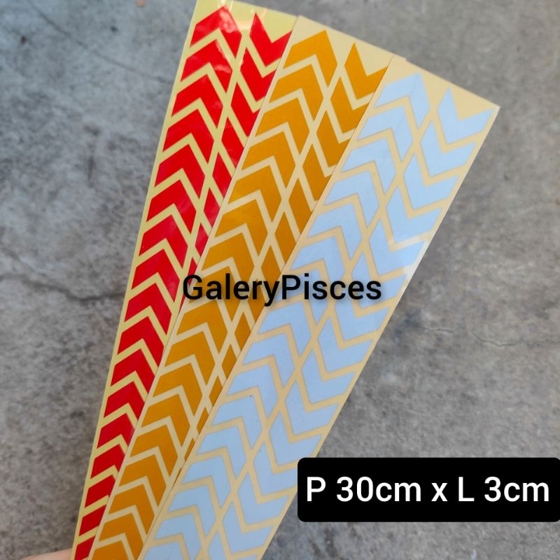 Jual stiker panah stiker police line sticker cutting motor | Shopee ...