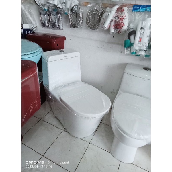 Jual CLOSET DUDUK Amerika standar tombol atas on pic | Shopee Indonesia