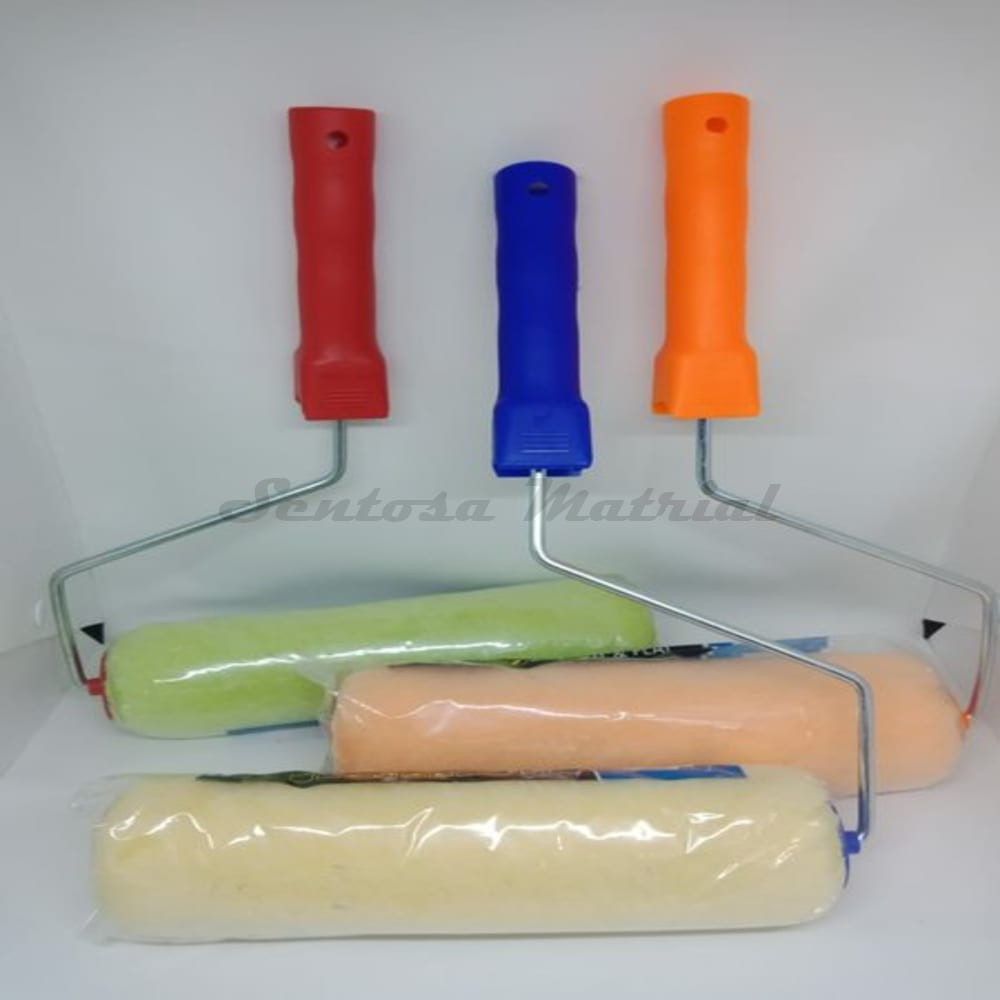 Jual Kuas Cat Roll Cat Tembok 9 inch Korea . ST39 | Shopee Indonesia